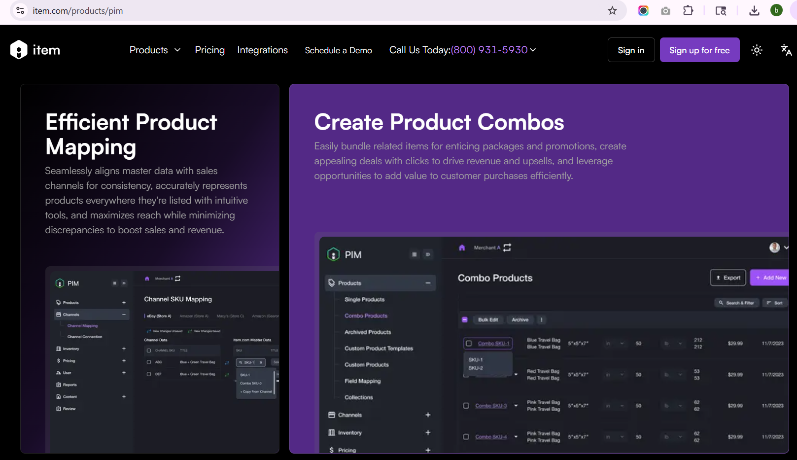 Product Information Management (PIM) System - Porfolio